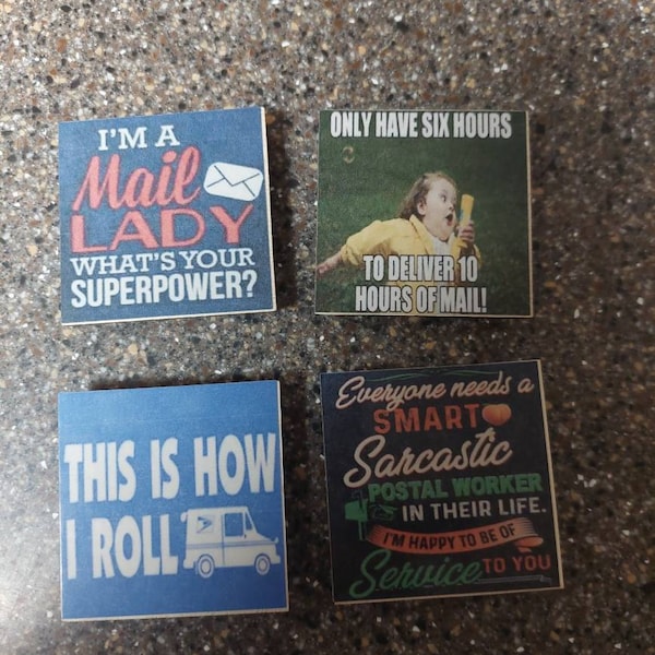 Letter Carrier, Usps , Postal Carrier Fridge Magnet - Etsy