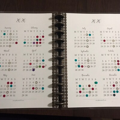 Getting Things Done Printable A5 Planner Kit, GTD Half Letter Printable ...