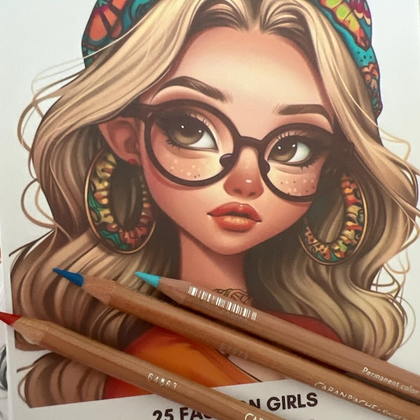 20 Magical Fantasy Coloring Book Pages for Kids Adults, Fairytale Magic ...