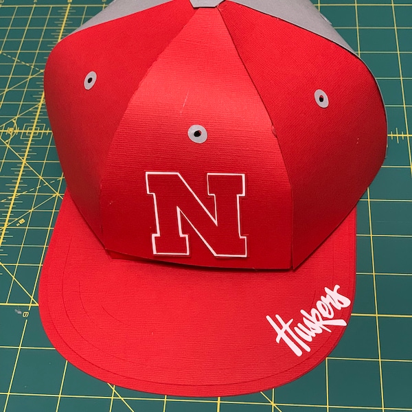 Cap Box Template Svg, Baseball Cap Box Svg, Baseball Cap Box Template ...