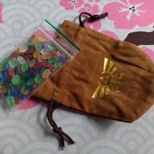 Legend of Zelda Rupees Rupee Set Including Rupee Bag/pouch 100, 250 ...