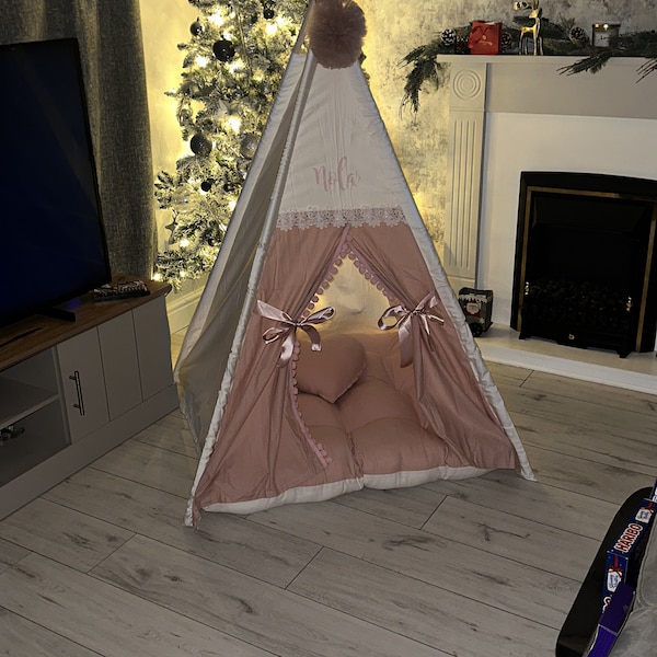 Teepee Tent for Kids, Teepee, Kids Teepee, Teepee Tent, Play Tent, Tee ...
