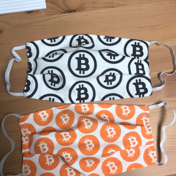 Bitcoin Fabric - Bitcoin Symbol // Large by Thinlinetextiles - Bitcoin ...