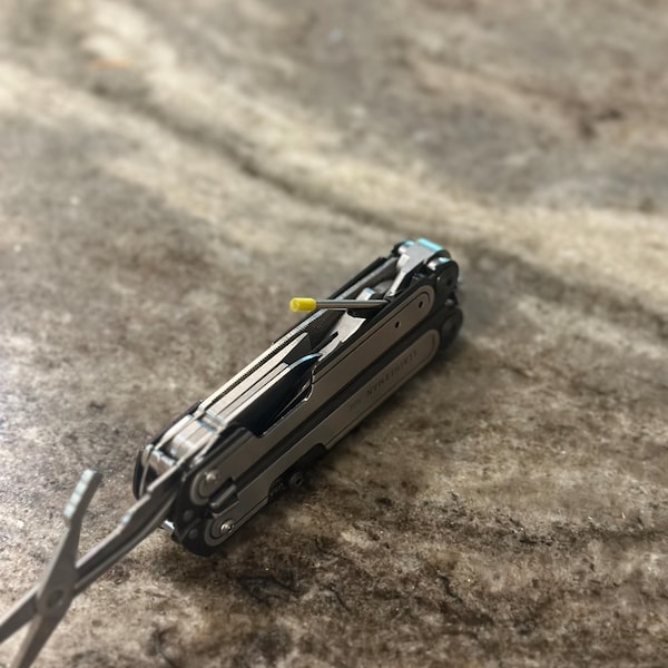 Pocket Screwdriver Handle and Bit Storage for Leatherman Bit Driver ...