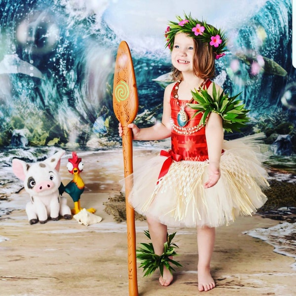 Moana Flower Crown - Screen Accurate - Etsy