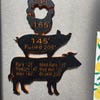 Traeger Compatible Butcher Sign Fridge Magnet Pork Chicken Beef ...