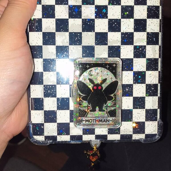 Mothman Tarot Card Popsocket, Glow in the Dark Phone Grip - Etsy