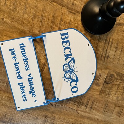 Personalized Sign for Hanging on Pop up Tents, Market Displays, Custom ...