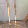 Twisted Ash Wood Staff, Walking Stick, Walking Cane, Hiking Stick ...