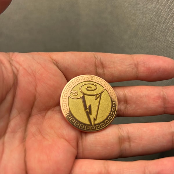 Symbol of the Gods Inspired Hard Enamel Pin - Etsy