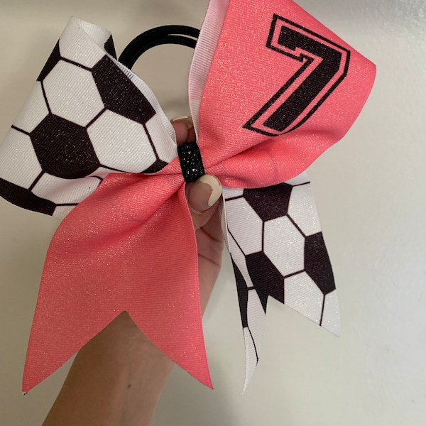 Custom Soccer Bow Made in Your Team Colors. Price Listed is per Bow ...