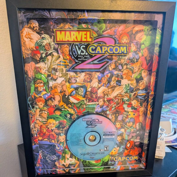 Chrono Trigger Deluxe Shadow Box Framed Art (select a Size) (optional ...