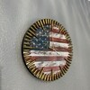 Original Patriotic Flag & Bullet Clock. the Ultimate Veteran Gift and ...