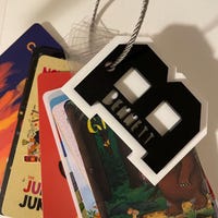 Varsity Letter Tag Bag Tag Acrylic Bag Tag Keychain - Etsy Canada