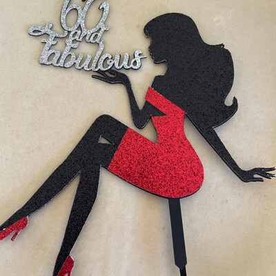 Sitting Girl Cake Topper Custom Made - Etsy