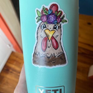 Chicken Sticker Laptop Sticker Sticker Collector Chicken Lover Gift ...