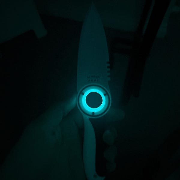Subnautica Knife Prop – 3D Printed Survival Blade Replica – Gamer ...