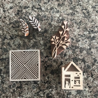 Tabla Block Print Stamp Drum Block Print Stamp Hand Carved - Etsy