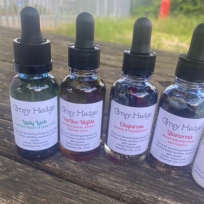 Firey Wall of Protection Oil - Etsy