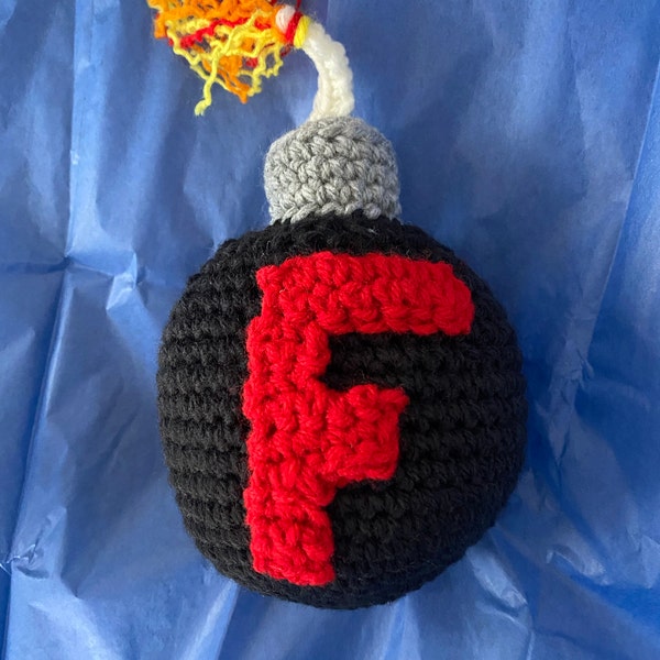 F-bomb/ Crochet F Bomb/ Plush Toy/ Handmade/ Gag Gift - Etsy