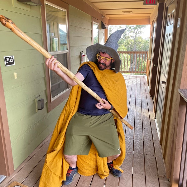 Knight's Cape - Medieval Linen Cloak - Etsy