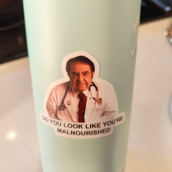 Dr. Nowzaradan Meme Sticker pizza is Not Party of Your Diet Funny ...