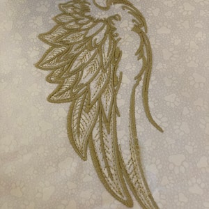 Wings Embroidery Design, 3 Sizes, Instant Download - Etsy