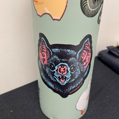 Bat Sticker Vampire Bat Horror Horror Art Horror Decor Spooky Bat ...