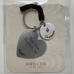 Personalized Virgin Mary Keychain Name Keychain First | Etsy