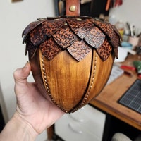 Digital Leather Acorn Bag PATTERN Nature Set - Etsy Canada