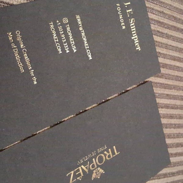 Embossed Sticker - Custom Gold Foil Seal, Blind Raised Embossing ...