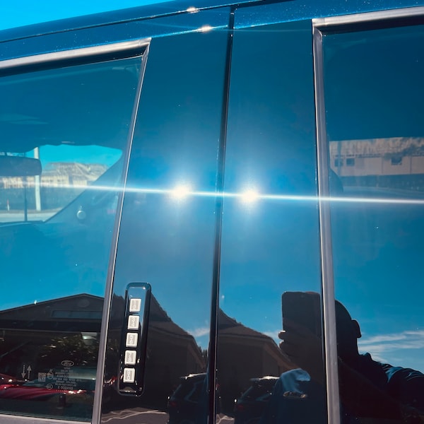 2021 AND UP Ford F150/F250 Gloss Black PPF Pillar Protector Kit ...