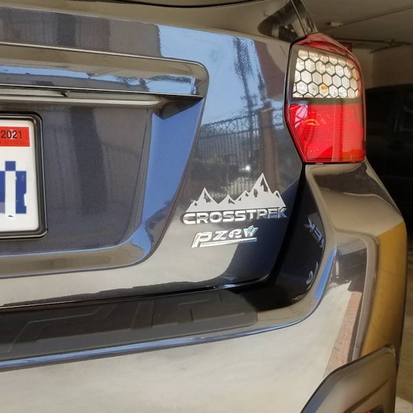 Mountain Badge Decal for Subaru, Decal for Crosstrek, Crosstrek Badge ...