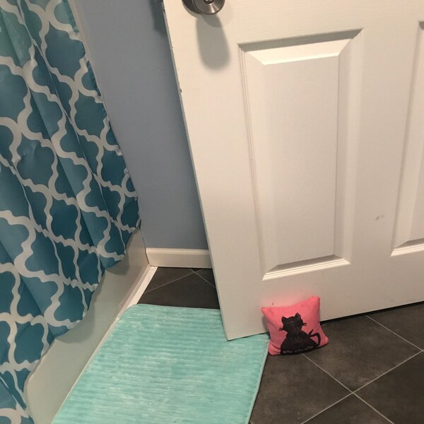 Ms. Kitty Cat - Burlap Feed Sack Doorstop - Cat Door Stop - Etsy