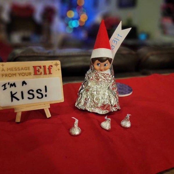 A Message From Your Elf - Etsy