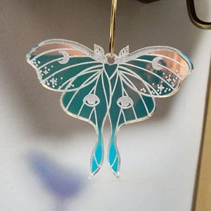 Iridescent Sun and Moon Earrings 90s Earrings Mismatched - Etsy