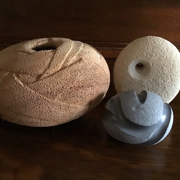 Stone Sculpture, Pebble Art, Sculpture, Contemporary Art, Decorative ...