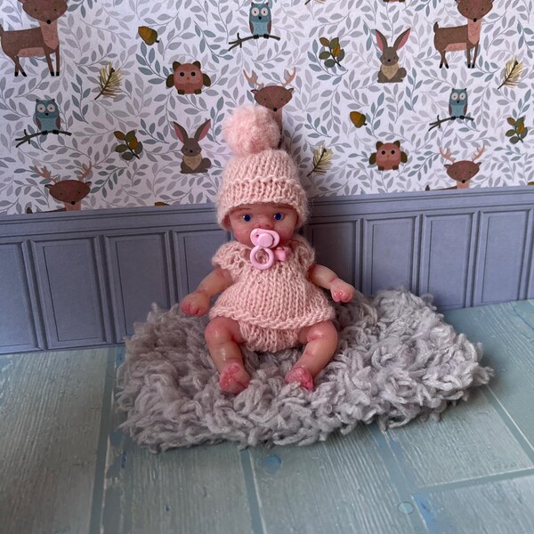 Dollhouse Printable MINIATURE BATH TOWELS Digital Template to Download ...