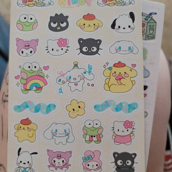 Lazy Day Stickers Sheet, Journaling Stickers, Penpal Stickers, Cozy ...