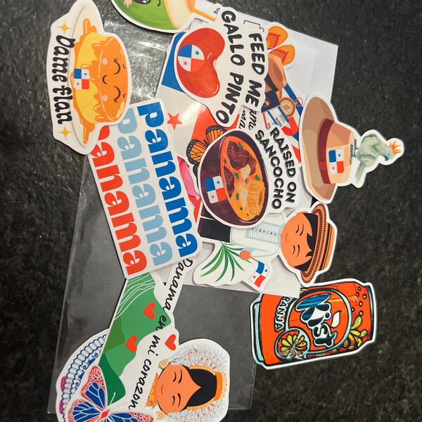 Philippines Theme Decals Set of 14 Waterproof Stickers Manila City ...