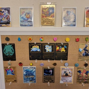 Framed Collection Complete Pokemon Badges - Etsy
