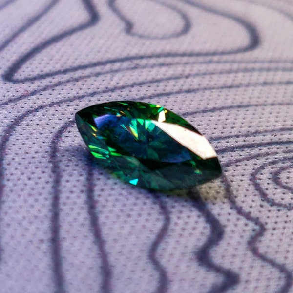 GRA Report Number Certified White Moissanite Round Stone, 0.5ct to 5ct ...