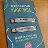 Personalised Metal Shoe Tags - Etsy