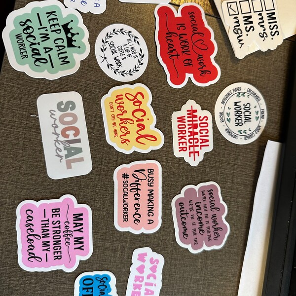 Librarian Stickers, Librarian Sticker Set, Bookworm Gifts, Book Lover ...