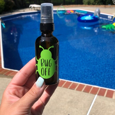 Bug Spray Label, Bug off Label, Essential Oil Labels, Bug Spray Decal ...