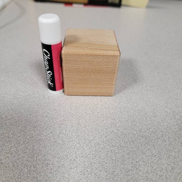 Handmade White Wood Blocks Set of 2 Blank Blocks Personalized Letter ...