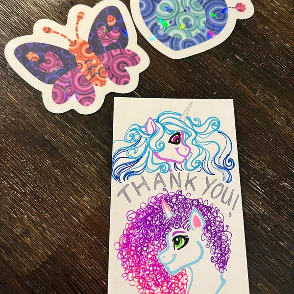 Hyenas With Propeller Hats & Comically Large Lollipops Stickers or ...