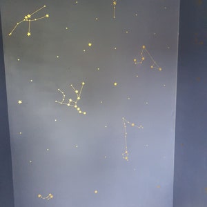 Constellation Stickers Constellation Decals Astronomy Wall - Etsy