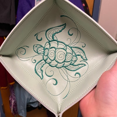Collapsible Dice Rolling Tray, Sea Turtle - Etsy