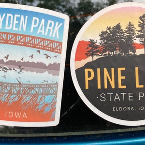 Pick 3 Iowa Stickers - Etsy